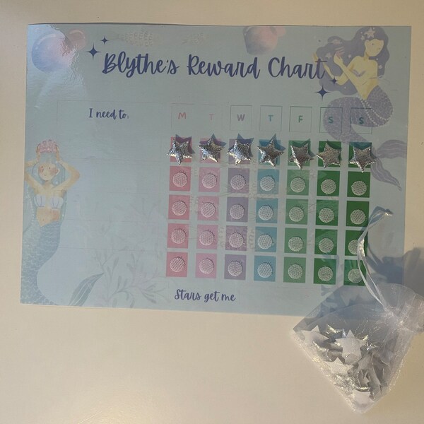Stars for Reward Chart, Replacement Stars, Velcro Stars, Behaviour ...