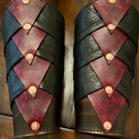 Medieval Arm Guard Leather Pattern PDF, Archery Guard Pattern - Etsy Canada