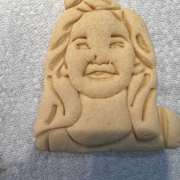 Custom Portrait Cookie Cutter, Personalized Gift, Cookie Face From ...