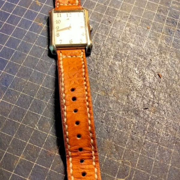 PDF Pattern Leather Watch Strap (15-22mm) - Etsy