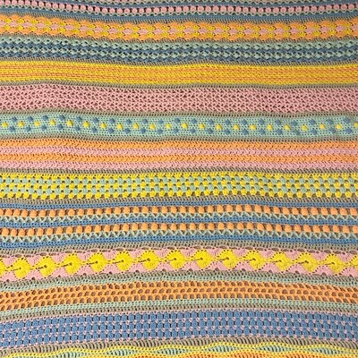 Scrapghan Crochet Blanket Pattern - Etsy
