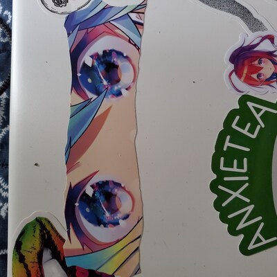 Chromatic Eyes Vinyl Sticker Eyes Only Anime Stickers Laptop Stickers ...