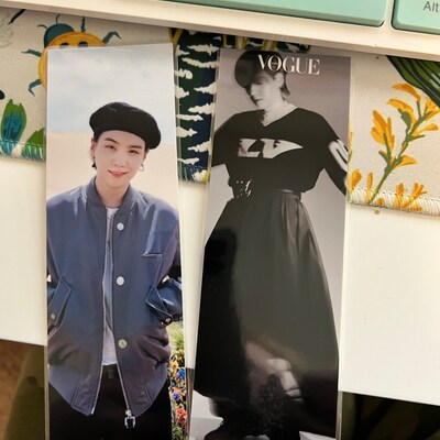 CUSTOM BTS Bookmarks One Bookmark per Order - Etsy