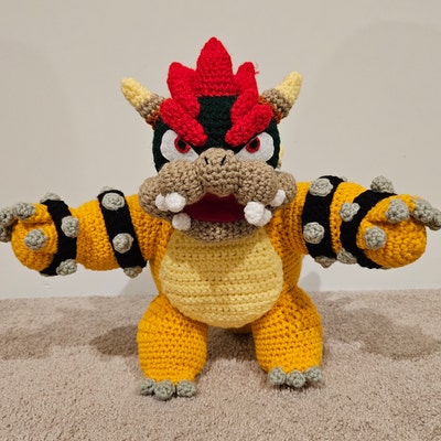 Bowser Crochet Pattern Amigurumi PDF ENGLISH Instructions Only - Etsy