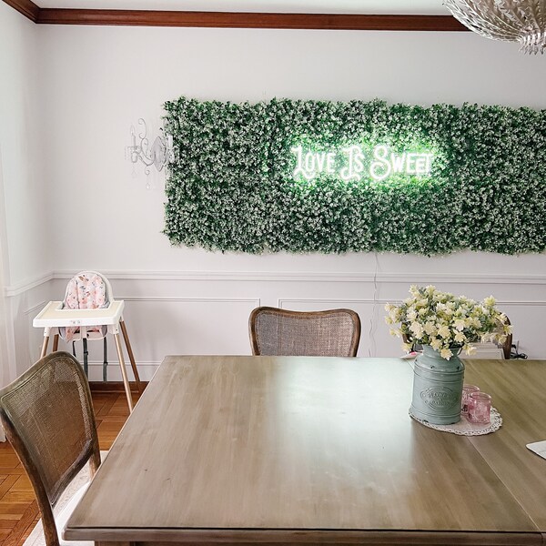 Let Love Grow Neon Sign, Custom Neon, Modern Wedding Sign, Wedding ...