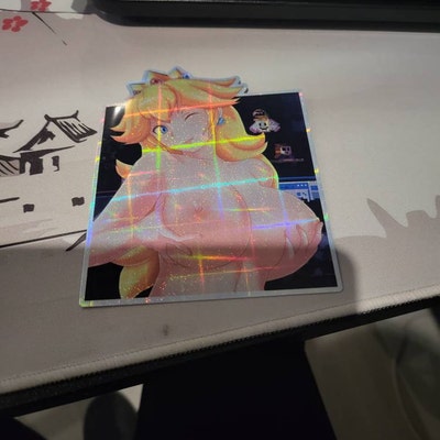 Lewd Ecchi Anime Waifu Sticker Waterproof Vinyl Holographic Magnetic ...