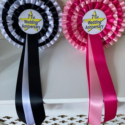 Floral Tribute Ribbon, Birthday Bouquet and Wreath Ribbon. Personalised ...