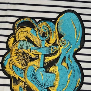 Big Cat Pilot Back Patch, Biker Patch for Bikers, Motoclub Jacket ...