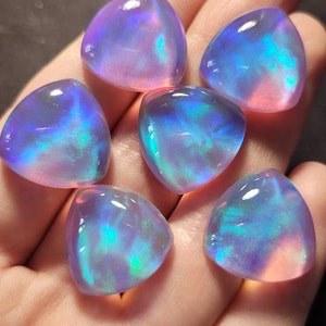 Beautiful Doublet Glass Stone Size 11x39.50x6 MM Amazing Smooth ...