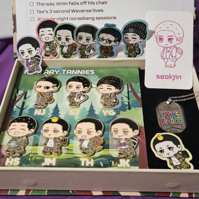 BTS NOMTAN Enamel Pins Series - Etsy