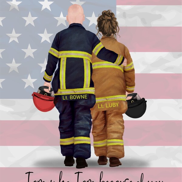 Paramedic Graduation Personalized Portrait for Woman, First Responder ...
