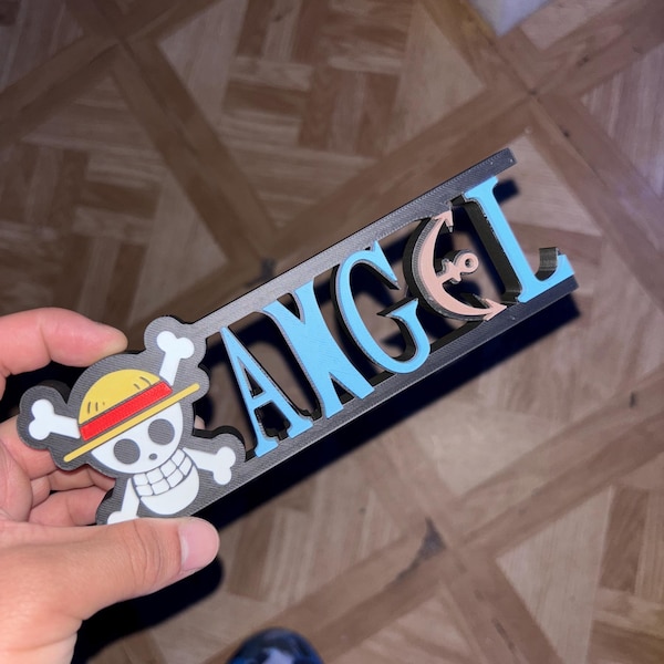 Custom One-of-a-kind Name Plate | Personalized Desk, Door Decor, and ...