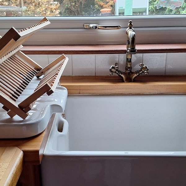Ceramic Draining Board for Belfast Butler Sink -white Ceramic Drainer ...