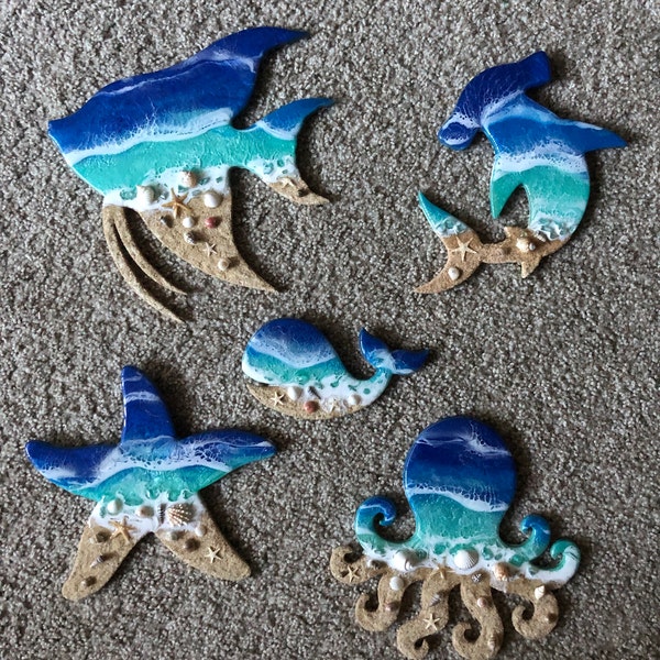 Sea Turtle, Coastal Decor, Beach, Wall Art, Nautical Decor, Ocean Art ...
