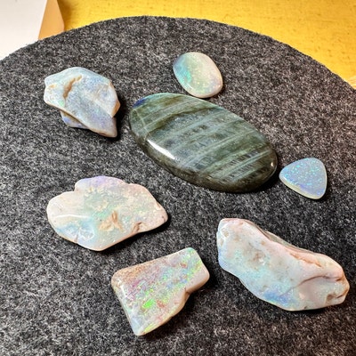 Heliodor Smooth Round Shape Cabochon/33x33x8 MM Approx/loose Stone for ...