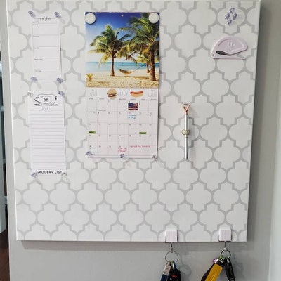 Large Personalized Magnet Board-custom Magnetic Message Board-kids Art ...