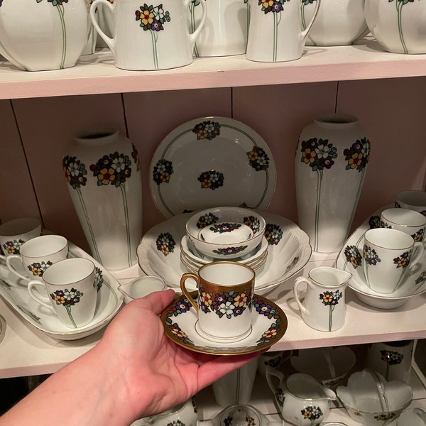 Vintage Japanese Lithophane Tea Set - Teapot Sets , Teapot , Creamer ...