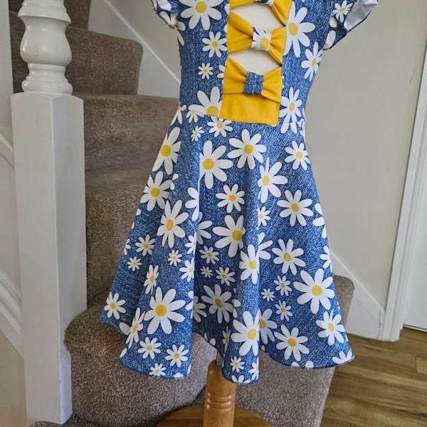 Saylor's Square Bow Back Top & Dress. Downloadable PDF Sewing Patterns ...
