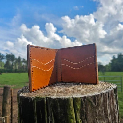 Leather Tri-fold Wallet Acrylic Template Set Leathercraft Pattern - Etsy