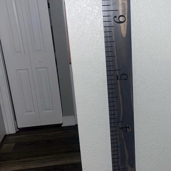 Loved Beyond Measure Growth Chart – Personalized Wooden Height Ruler ...