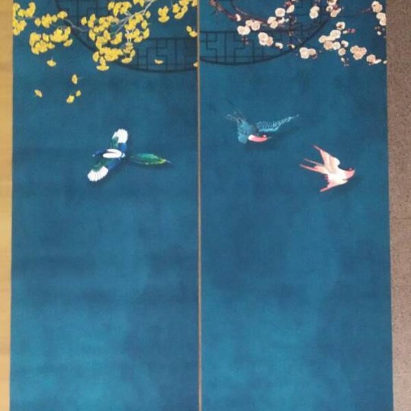 Audubon Raven and Crow Print Set, Japanese Scroll Art, Raven Prints ...