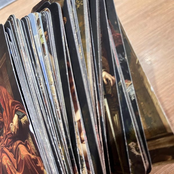 Mannerism Art Tarot Deck, Renaissance Art Tarot Cards, Elegant Oracle ...