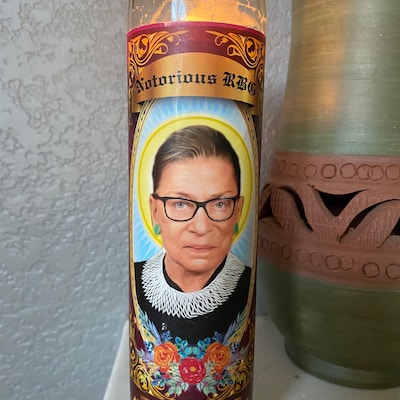 RBG Candle Warren Mueller Abrams Obama Pelosi Notorious RBG AOC Biden ...