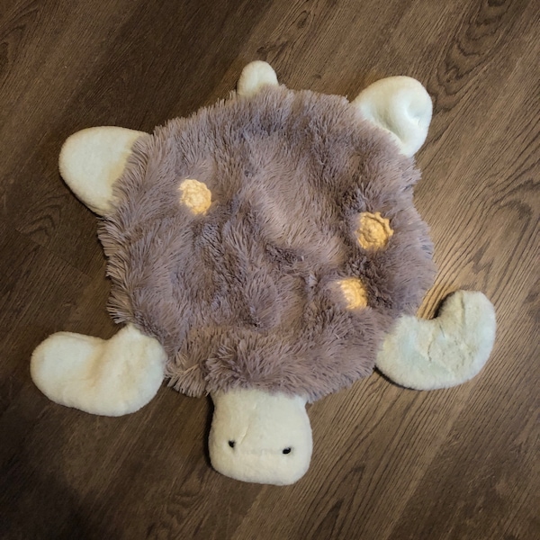 Sea Turtle Plush Lovey - Ocean Nursery Plush Decor - Claraloo - Etsy