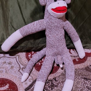 ANATOMICALLY CORRECT Scottish Sock Monkey | Etsy