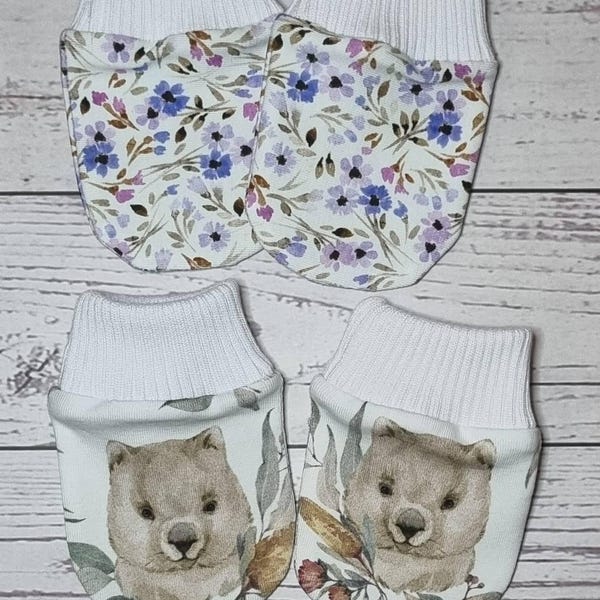 Baby Mittens Sewing Pattern Download & HD VIDEO | 0-3 + 3-6 Mths | Baby ...