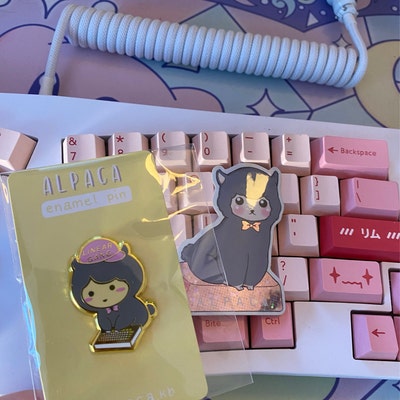 Custom Coiled Keyboard USB Cable With Aviator Connector GMK Dracula - Etsy