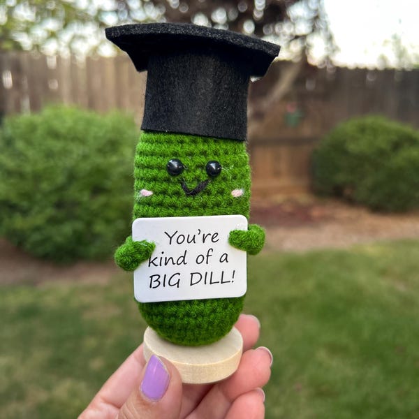 Graduation Gift Positive Potato, Emotional Support Pickle, High School ...