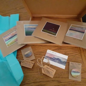 Colours Over Coll Card Isle of Coll Scottish Island Cards | Etsy UK