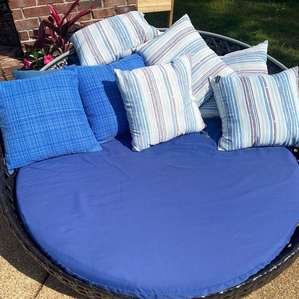 Custom Daybed Cover Set With 100% Screen Printed Polyester (zippered ...