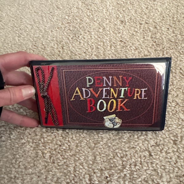 Pressed Penny Collector Book: Penny Adventure Book - Etsy