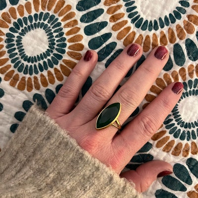 Cushion Cut Russian Dioptase Quartz Gemstone 925 Sterling - Etsy