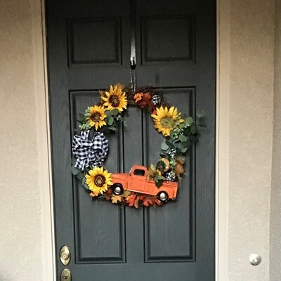 12 Happy Fall Sign-rustic Fall Sign-fall Decor-wall/door - Etsy