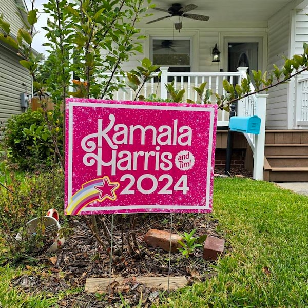 Kamala Harris and Tim Yard Sign Harris 2024 - Etsy