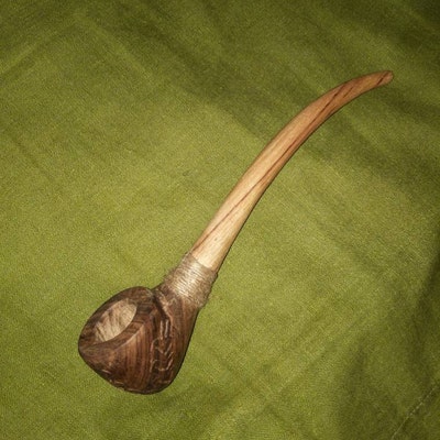 The Hobbit Bilbo's Pipe Wooden Handmade Pipe Bilbo - Etsy