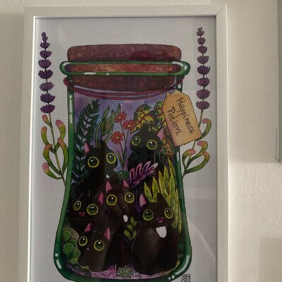 Happiness Potion Art Print - Etsy