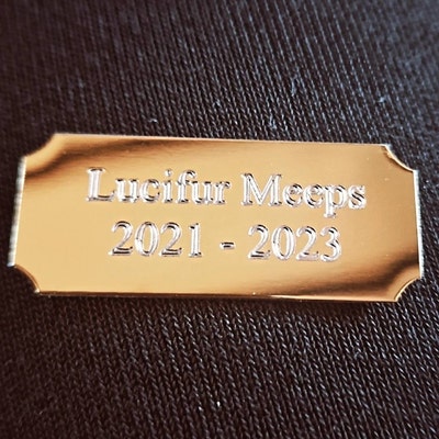 Achievement Trophy Customised Your Wording Personalised Wood Plaque ...