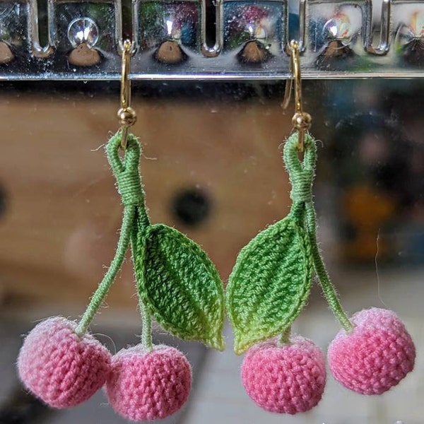 Micro Crochet Jewelry Set, Handmade Sunflower Earring, Sunflower ...