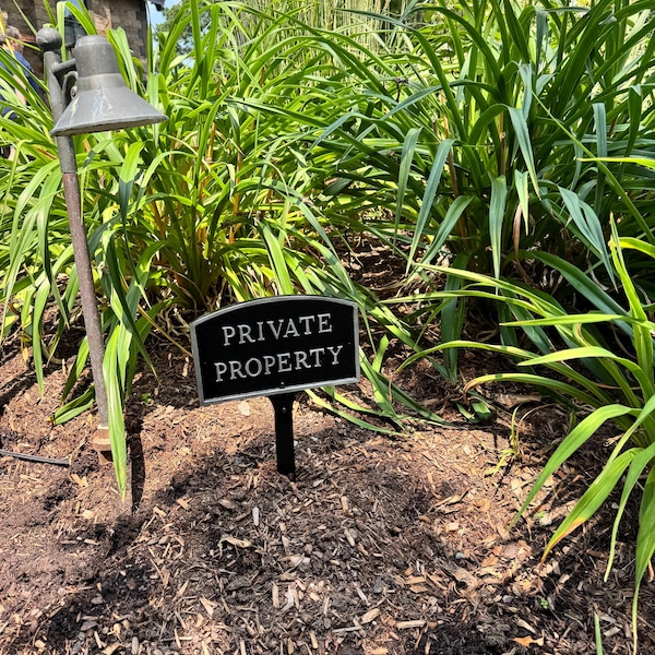 Classic Oval Double-sided Hanging Address Plaque, ONE Line Hanging ...