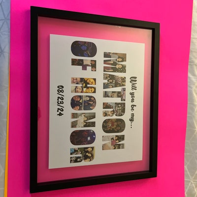 Custom Shape Photo Collage Personalized Photo Gift, Collage With Photos ...