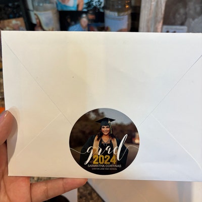 Graduation Stickers/custom Graduation Labels/graduation Decorations ...