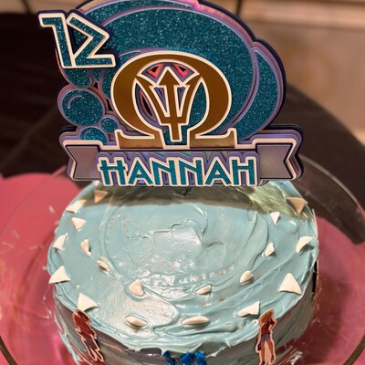 Greek Gods Cake Topper, Personalized Percy Jackson Cake Topper, Greek ...