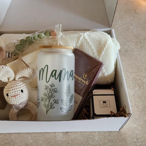 New Mom Care Package, New Baby Gift Box, New Mom Gift Box, Birthday ...