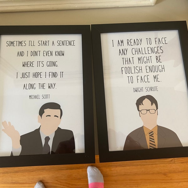 Dwight Schrute the Office Wall Art Do Something Funny Wall Art the ...