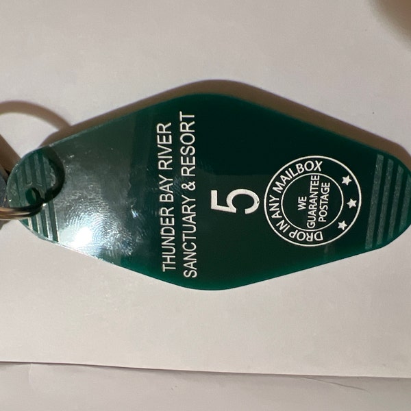 Custom Retro Motel Key Fob, YOUR CUSTOM TEXT, Custom Keychain ...