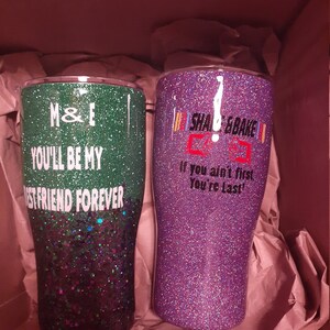 Good Vibes Tumbler Reggae Red Gold Green Glitter Shaka Beach Waves ...